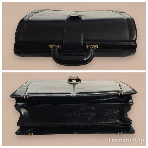 Stebco Leather | Bags | Vintage Stebco Dome Top Briefcase Top Grain ...